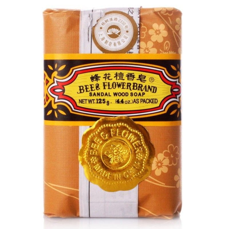 Bee & Flower Soap - Sandalwood 125g - ILLUMINATION MANDALAS