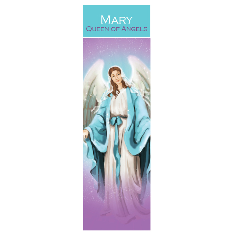 Spiritual Bookmark - Archangel Mary - ILLUMINATION MANDALAS