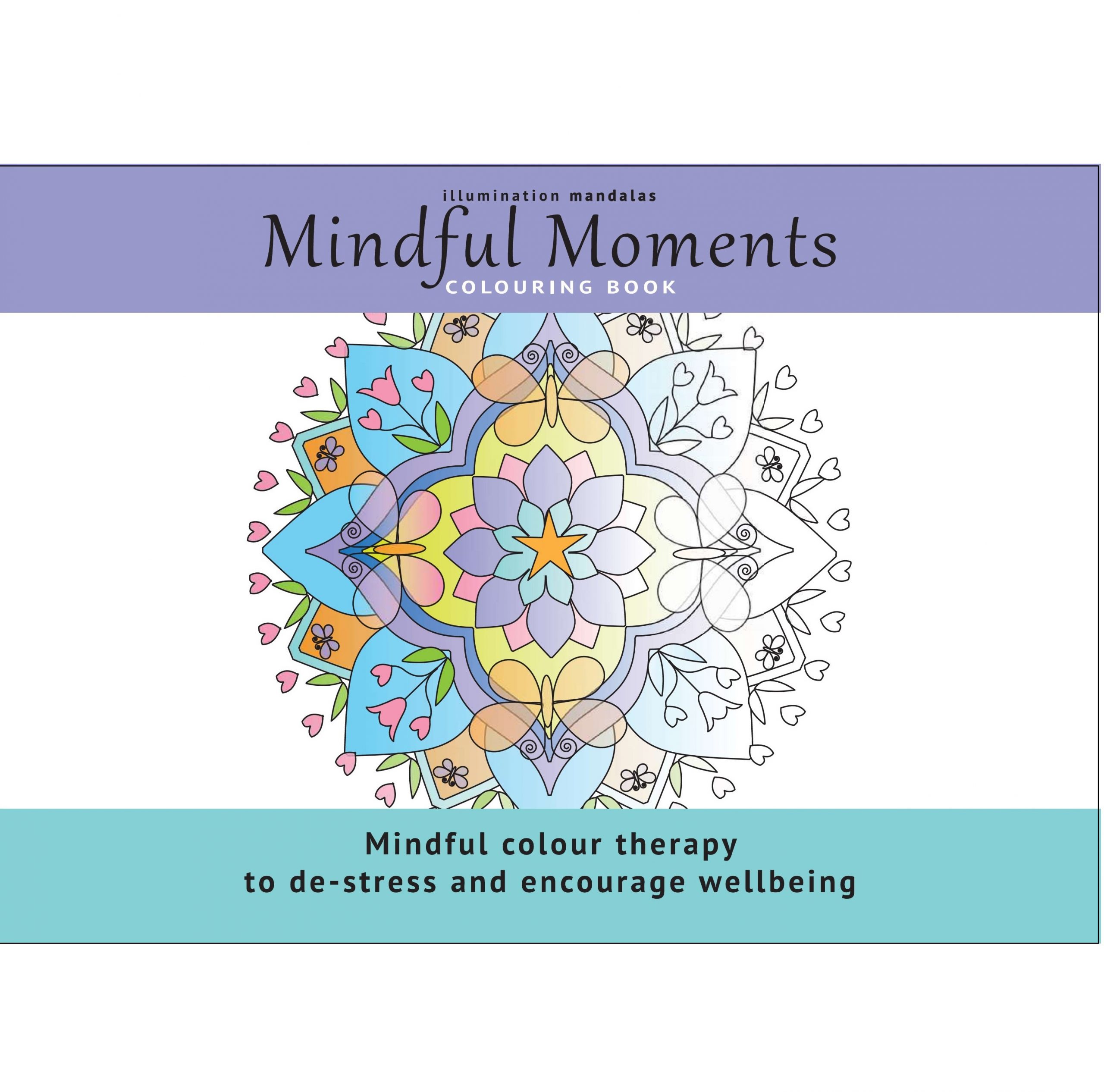 Colouring Book - Mindful Moments - ILLUMINATION MANDALAS