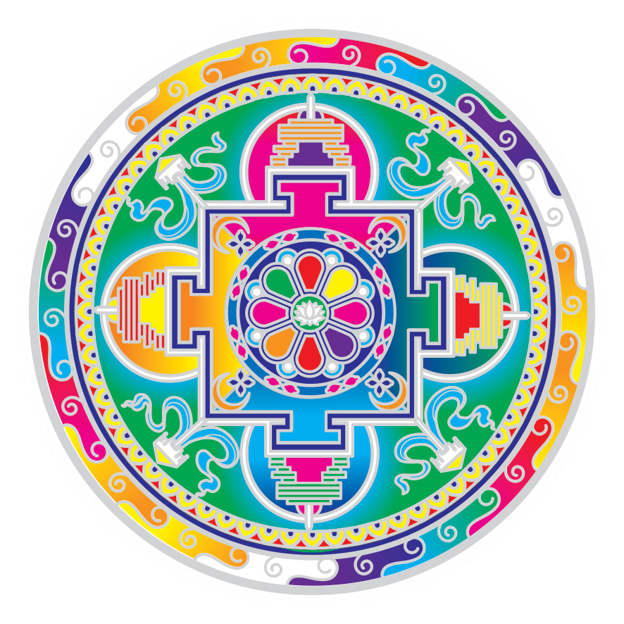 Sunseal Mandala of Compassion - ILLUMINATION MANDALAS