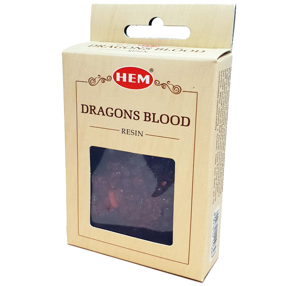 Resin Incense - HEM Dragons Blood - ILLUMINATION MANDALAS