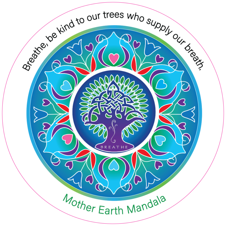 Harmony Magnet - Mother Earth Mandala - ILLUMINATION MANDALAS
