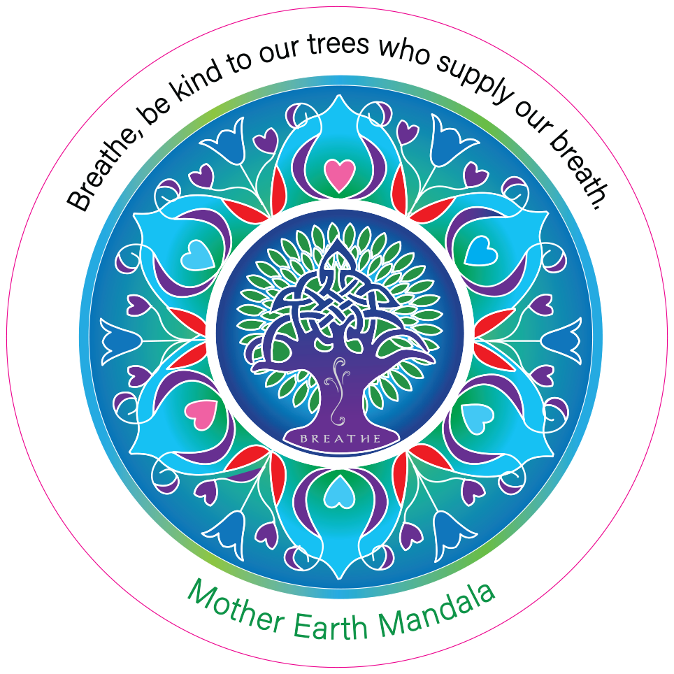 Harmony Magnet - Mother Earth Mandala - ILLUMINATION MANDALAS