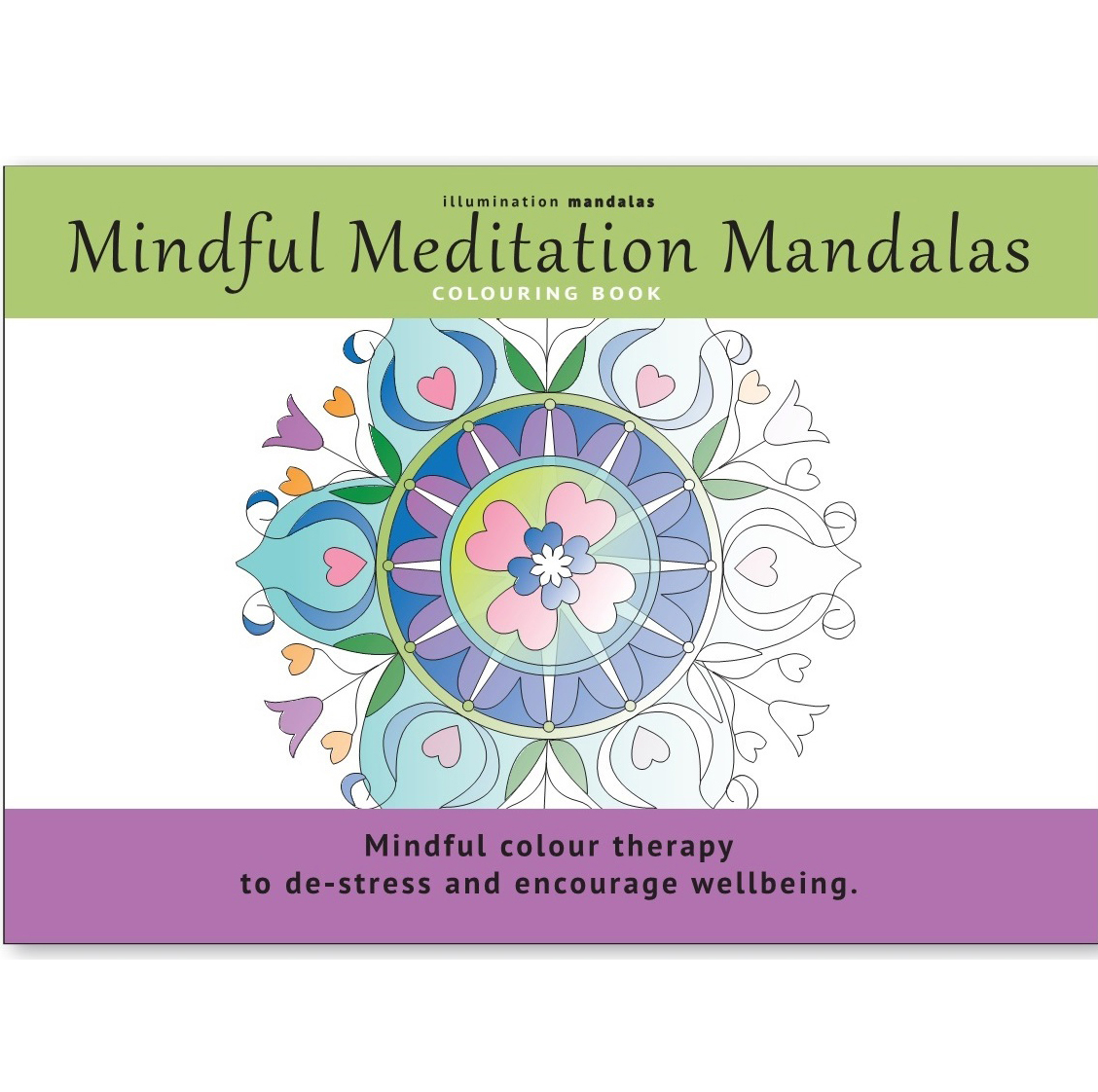 Colouring Book - Mindful Meditation Mandalas - ILLUMINATION MANDALAS